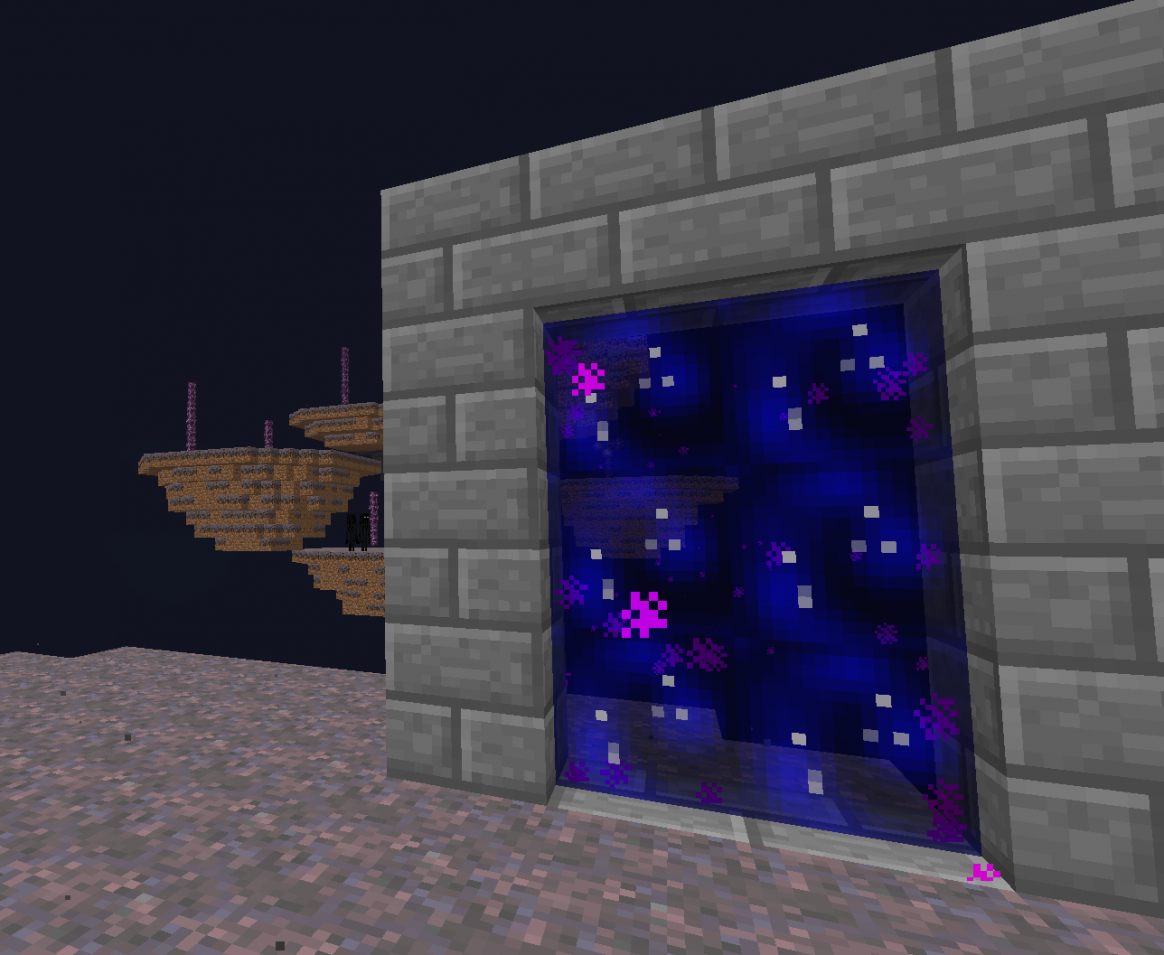 A hole through to subspace | MCreator A hole through to subspace | MCreator